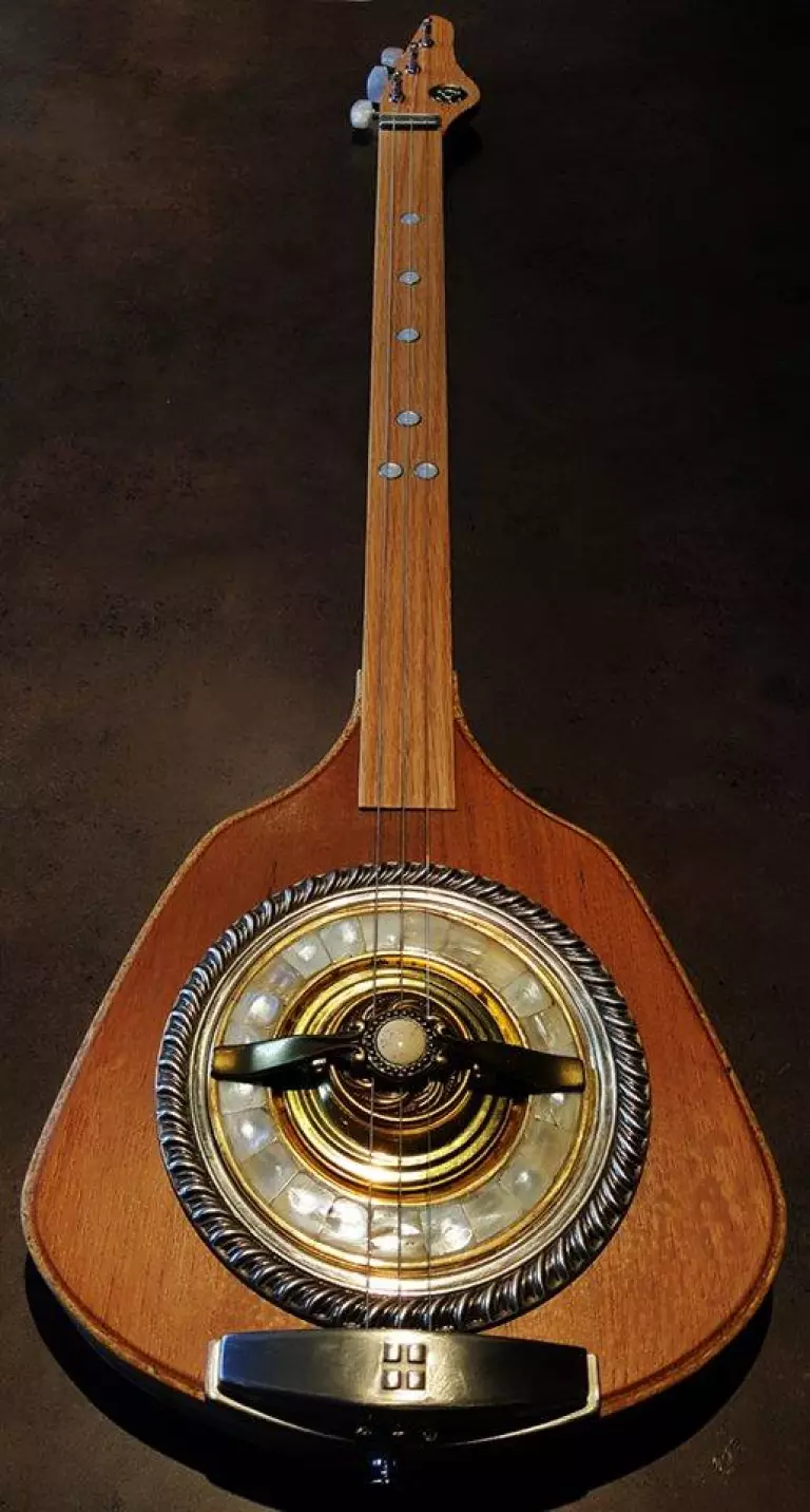 Turning junk into funk: Guitars made from things found around the home