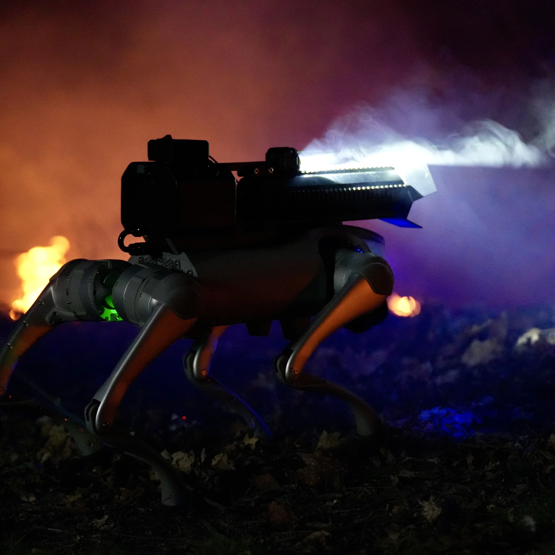Flame-throwing robo-dog can now be yours for under $10k