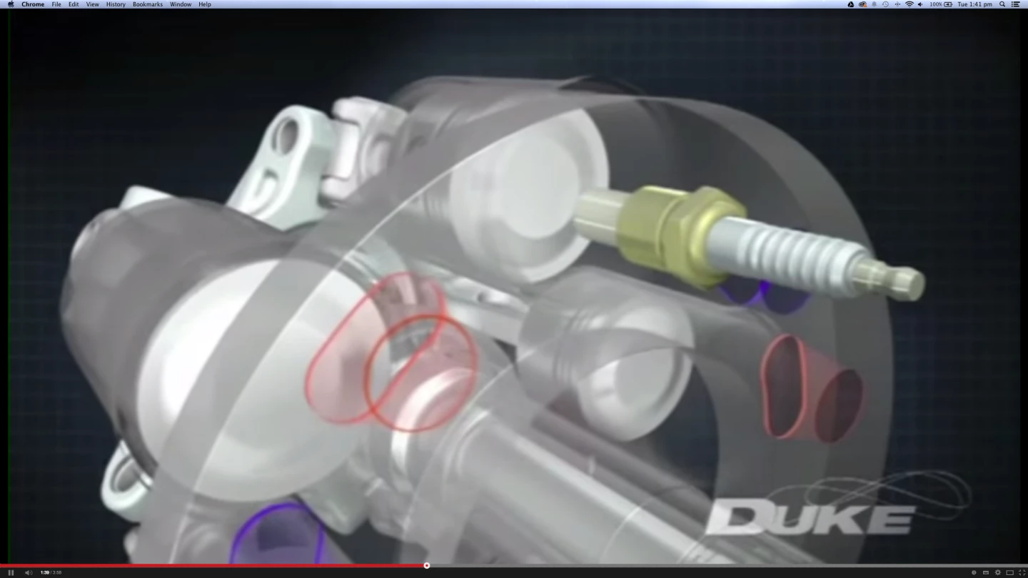 Duke Engines' incredibly compact, lightweight valveless axial engine