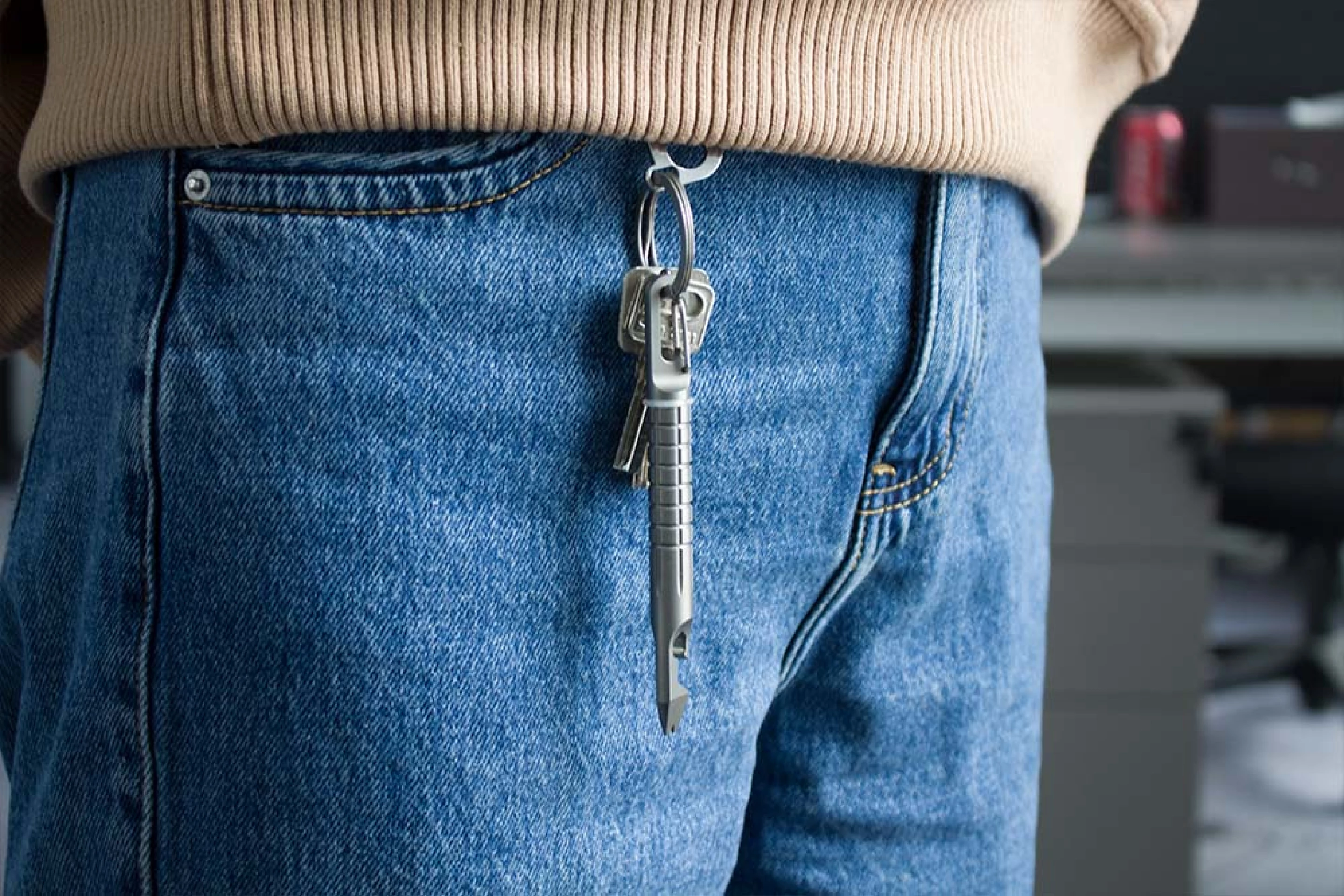 Infinity titanium fire-starter tool does more than just start fires