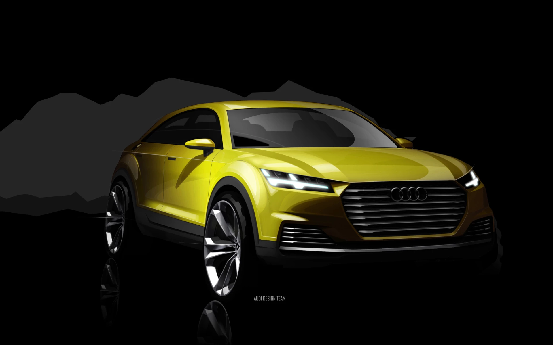 Audi transforms the TT coupe into a 123-mpg plug-in off-roader