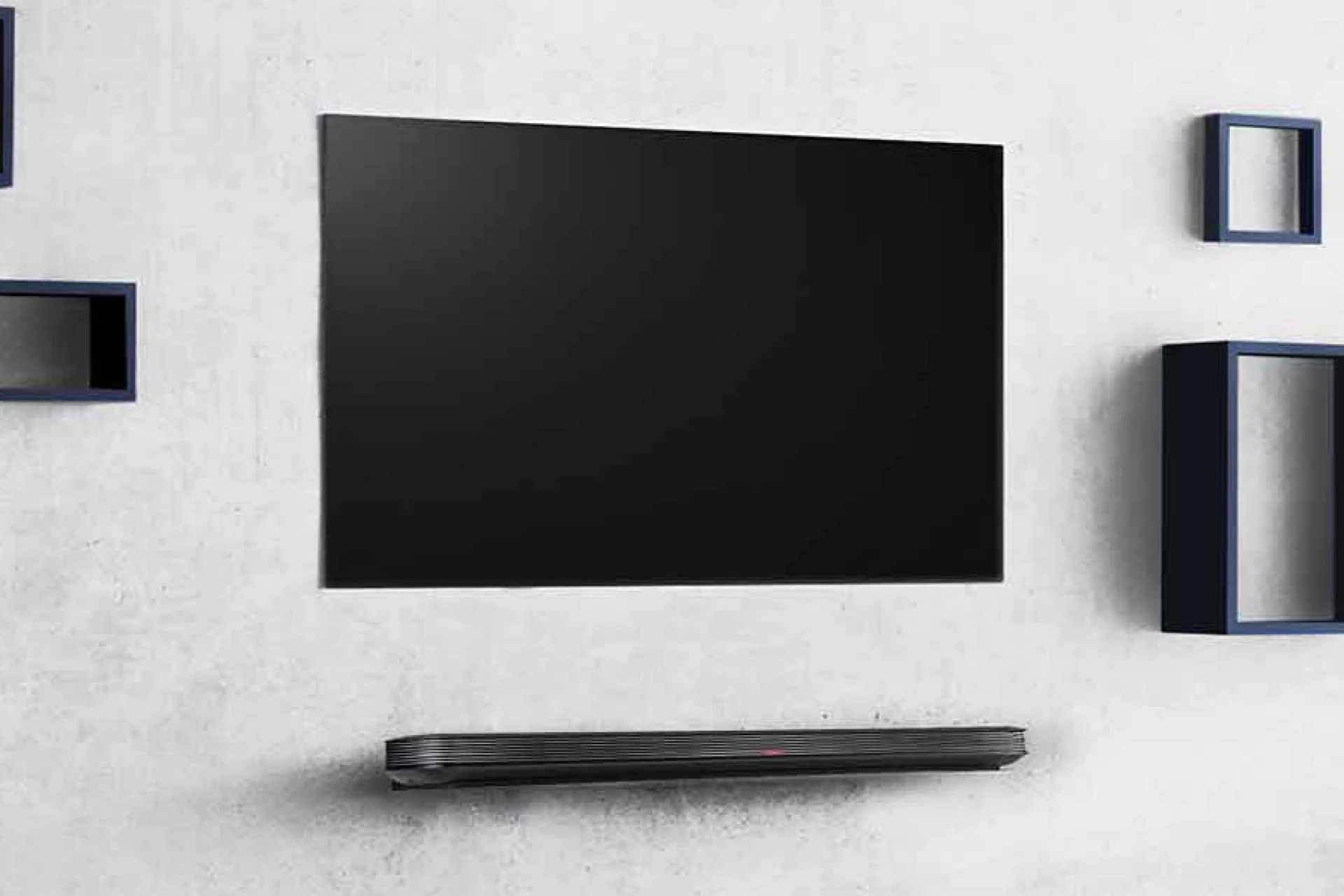 LG's flagship 77-inch "wallpaper" OLED TV lands in the US
