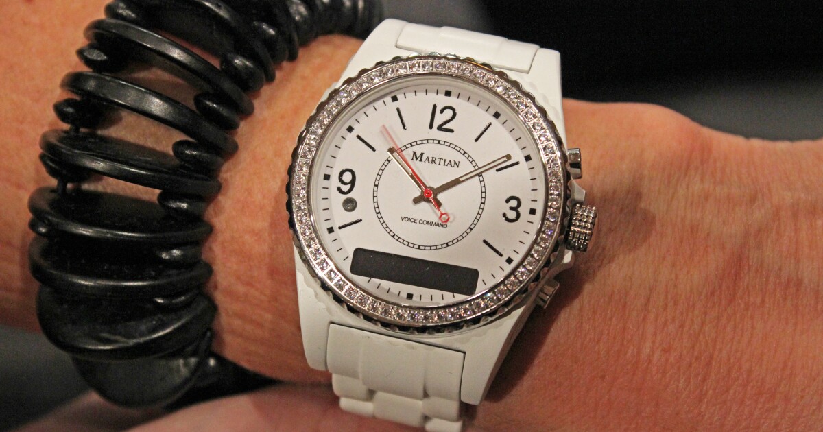 Hands-on: Martian voice control watches still conceal their smarts, now ...