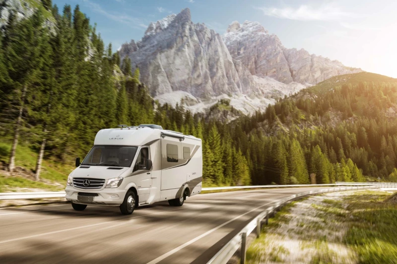 Unity motorhome combines Murphy bed and swivel recliners in comfy ...