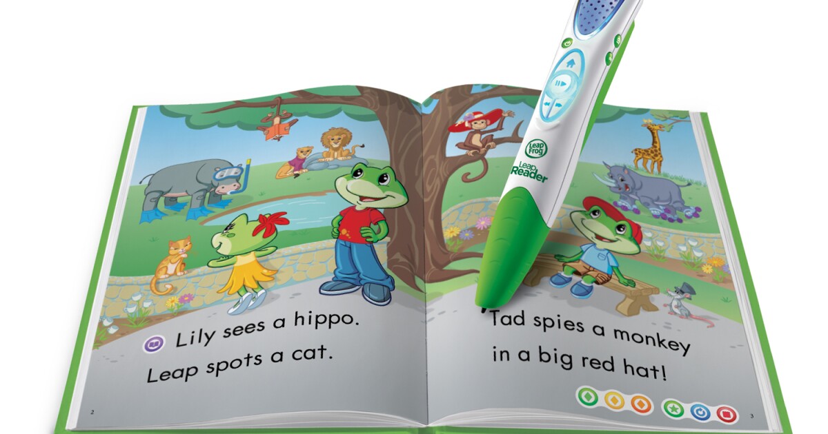 LeapReader pen helps teach kids to read and write