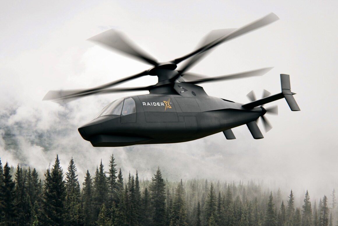 Sikorsky unveils Raider X light attack compound coaxial helicopter