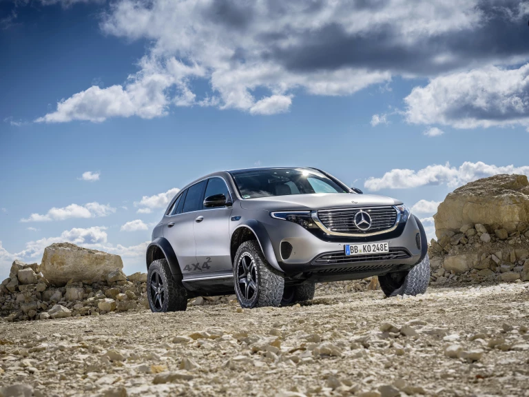 Mercedes electrifies the backcountry with EQC 4x4² off-roader