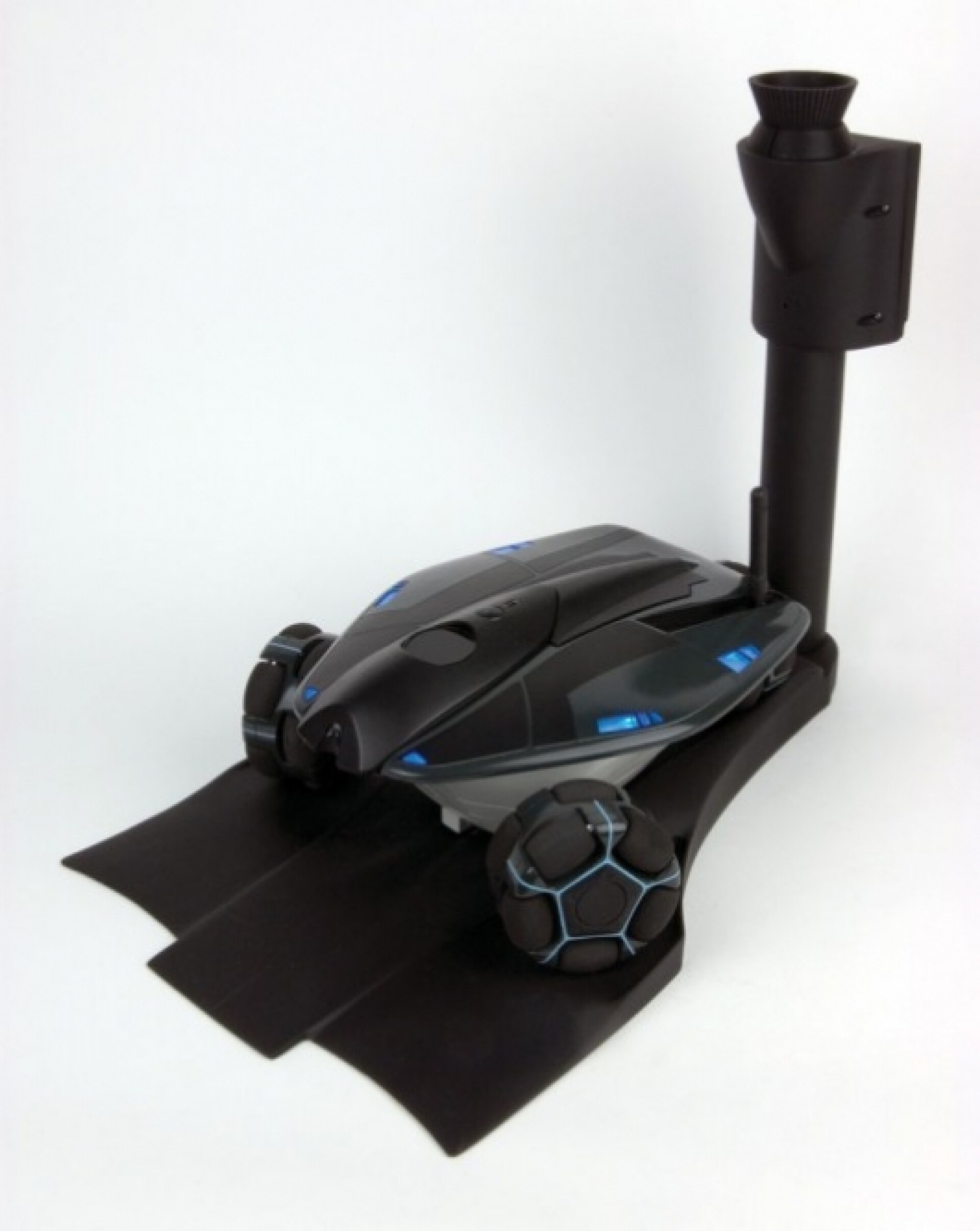 WowWee's Rovio: 3-wheeled, Wi-Fi enabled robotic home surveillance