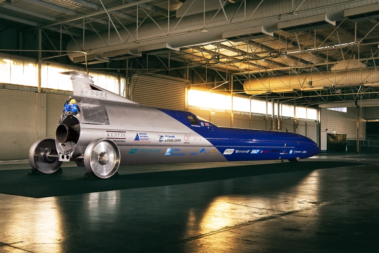 200,000-horsepower Aussie rocket car takes aim at 1,000 mph in 2022
