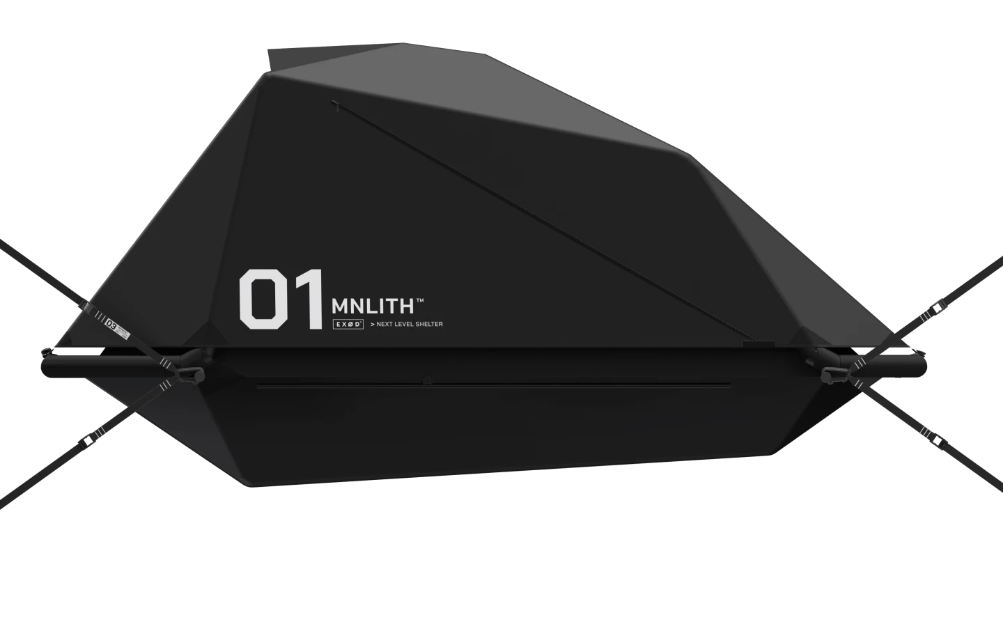 Inflatable Exod air-ground tent slims down for solo camping missions