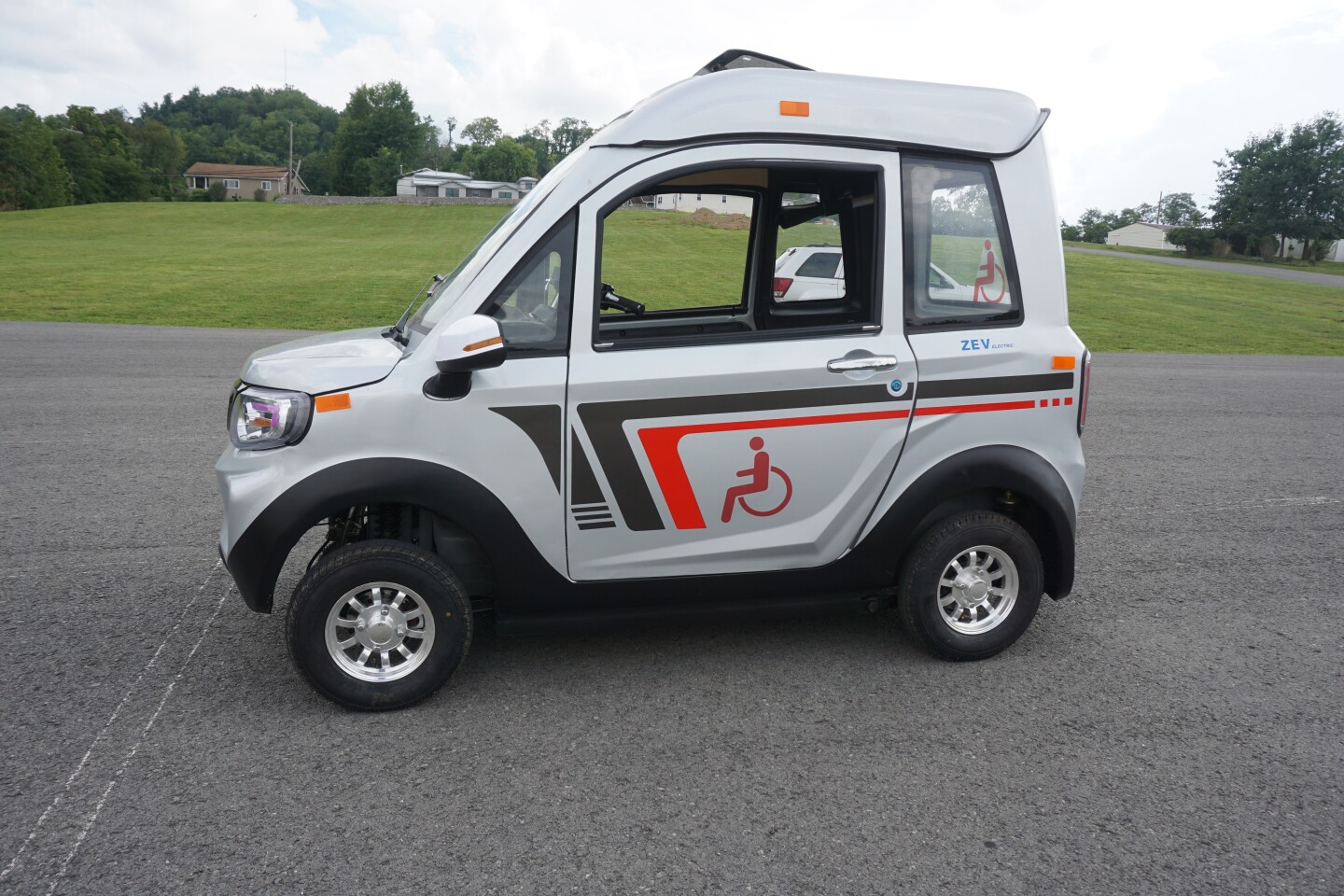 ZEV debuts an affordable ride-in nano-van for wheelchair users