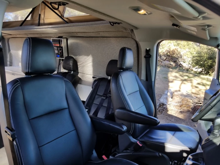 ModVans turns the Ford Transit into a modular, modern camper van