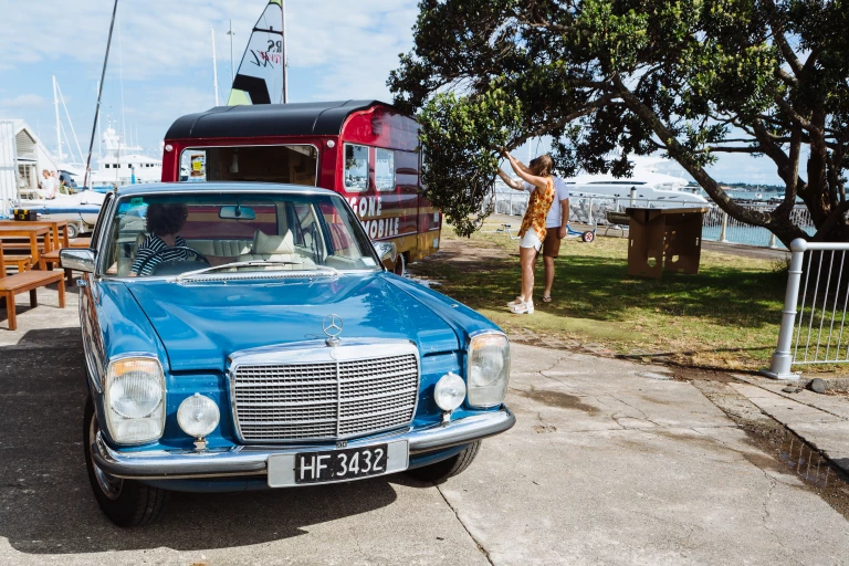 NZ architects transform retro caravan into a mobile office