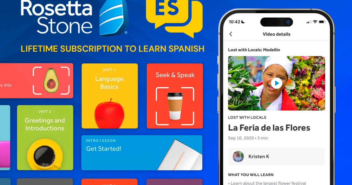 Save over $200 on this Rosetta Stone package that lets you master Spanish