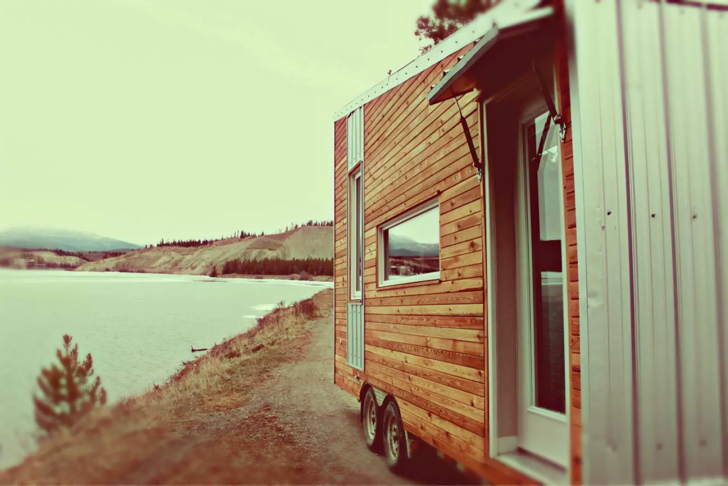 Tiny Leaf House can accommodate a family of four – and it has wheels
