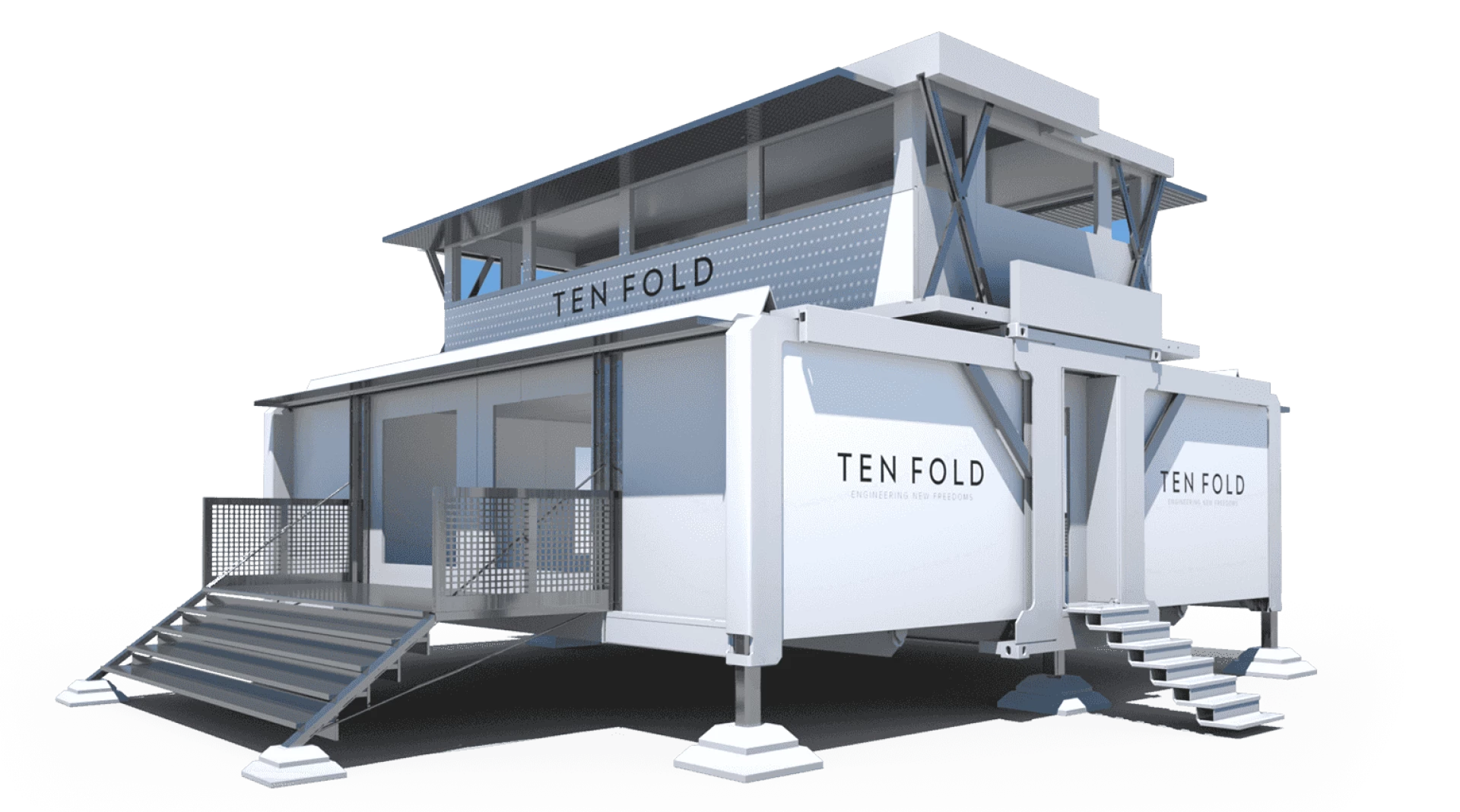Kitted out modular house can unfold in eight minutes