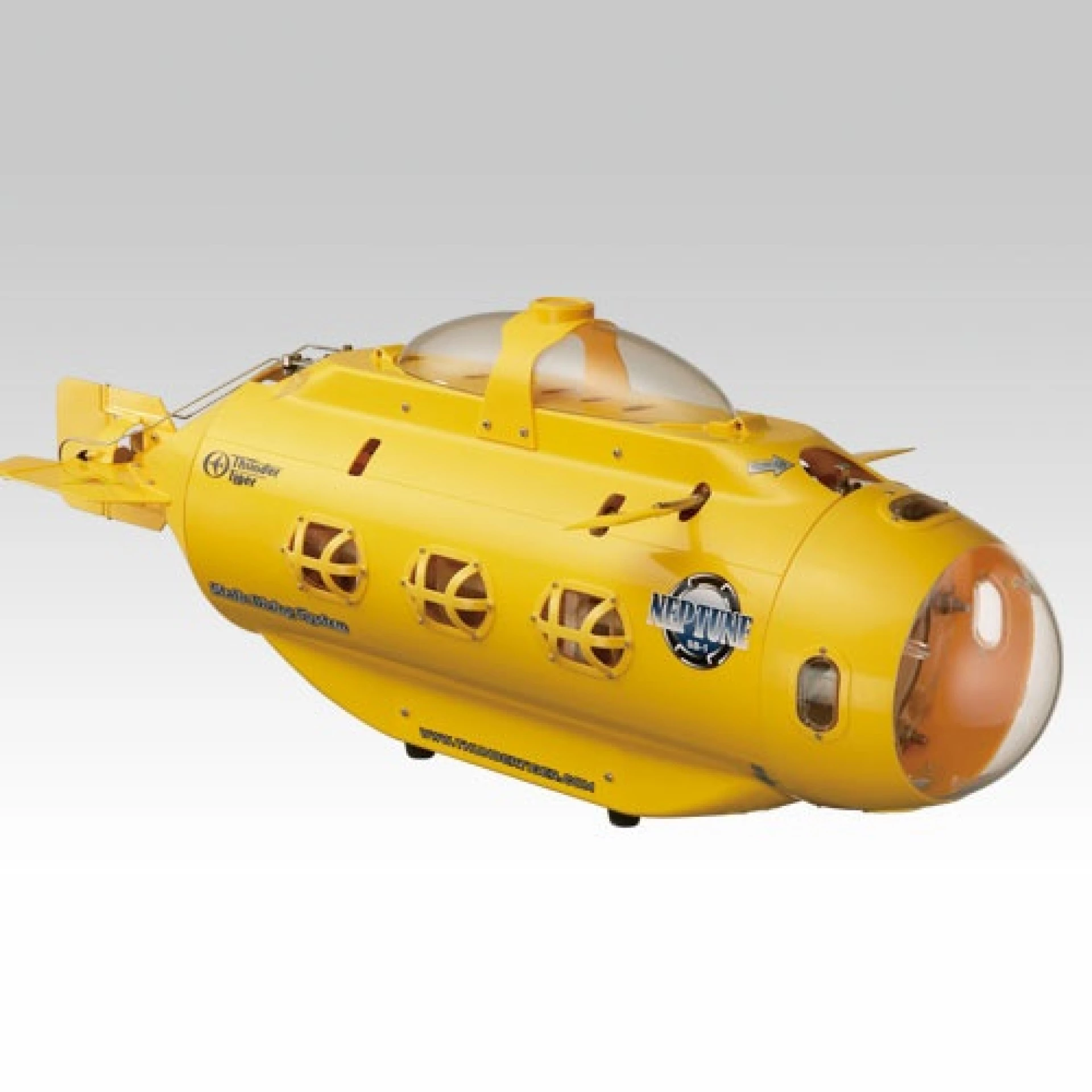 Neptune SB-1 radio-controlled submarine provides real-time underwater video