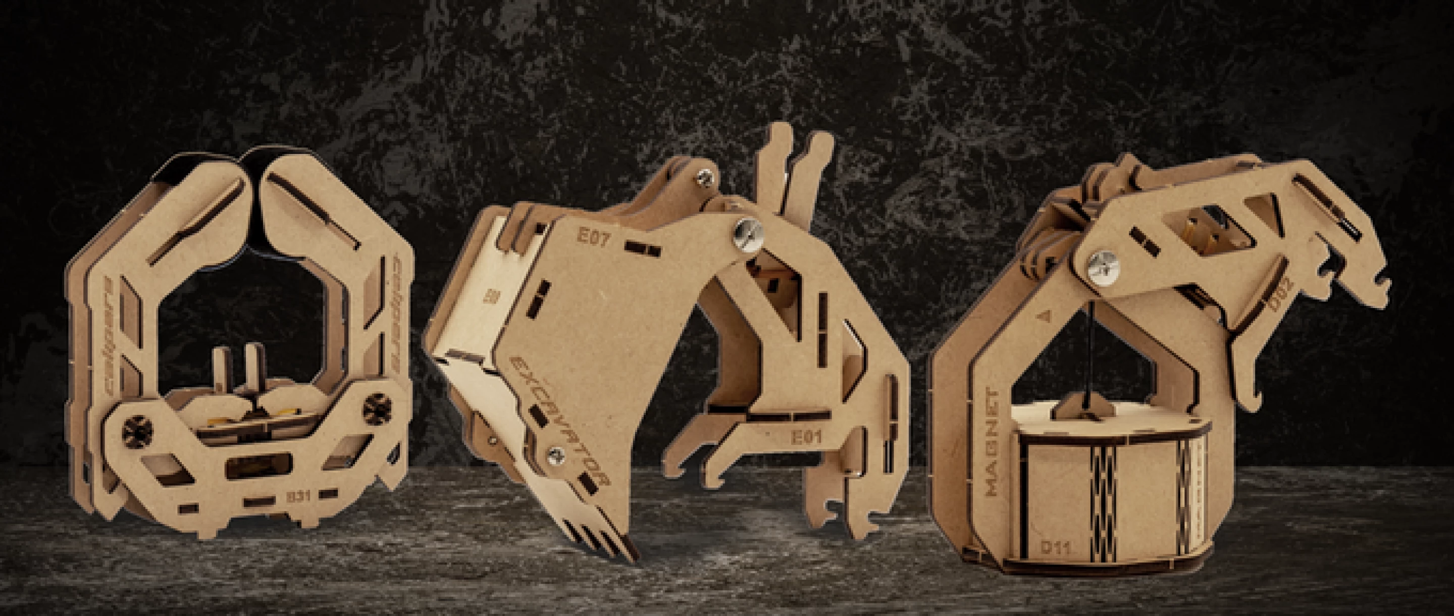 DIY robot arm construction kit makes pick-and-place competitive