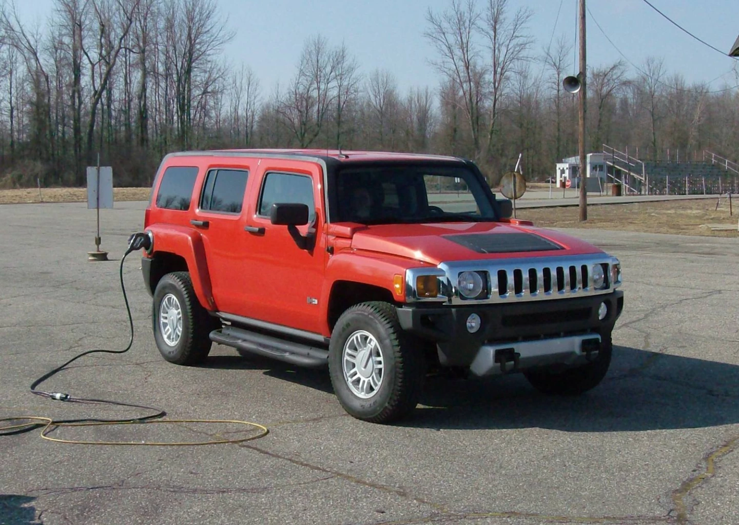 The 100+ miles-per-gallon, plug-in hybrid Hummer