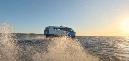 Watch: Can you feel the chop when flying in a foiling e-ferry?