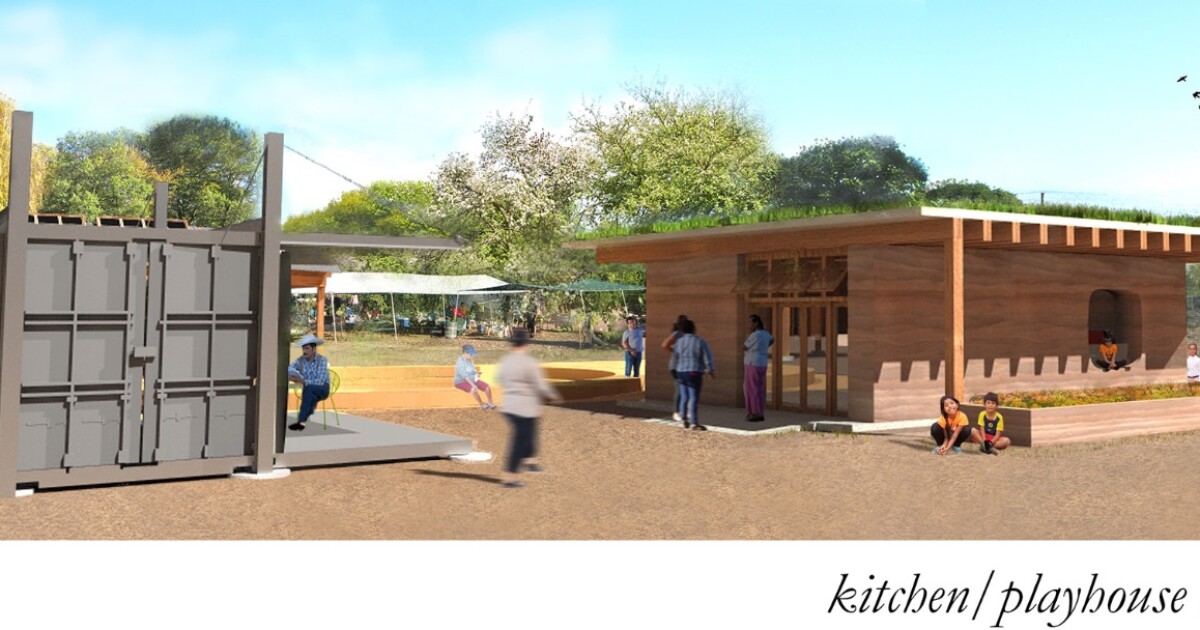 Students design sustainable community garden space