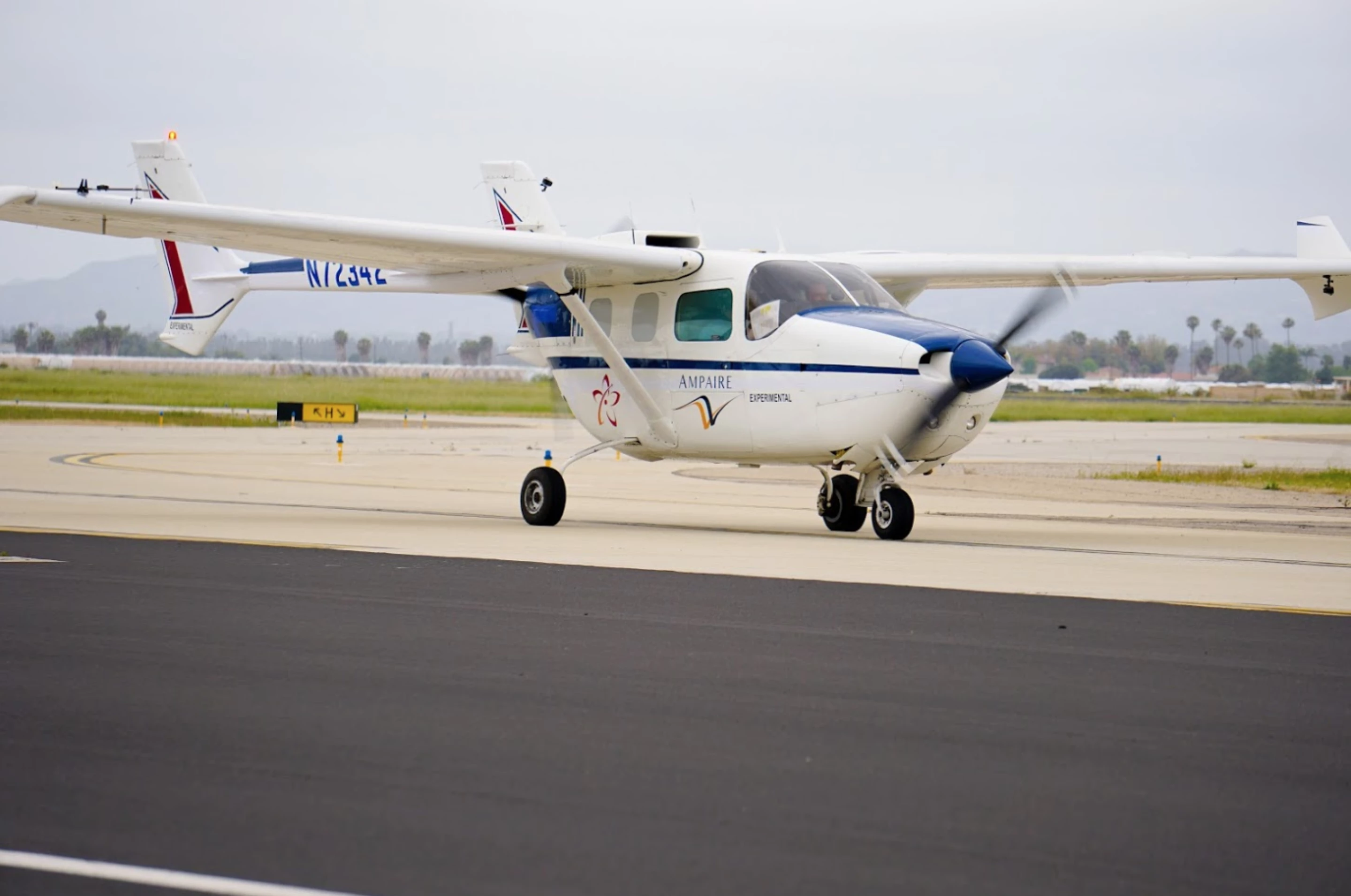 First public flight for largest hybrid-electric plane to ever take to ...