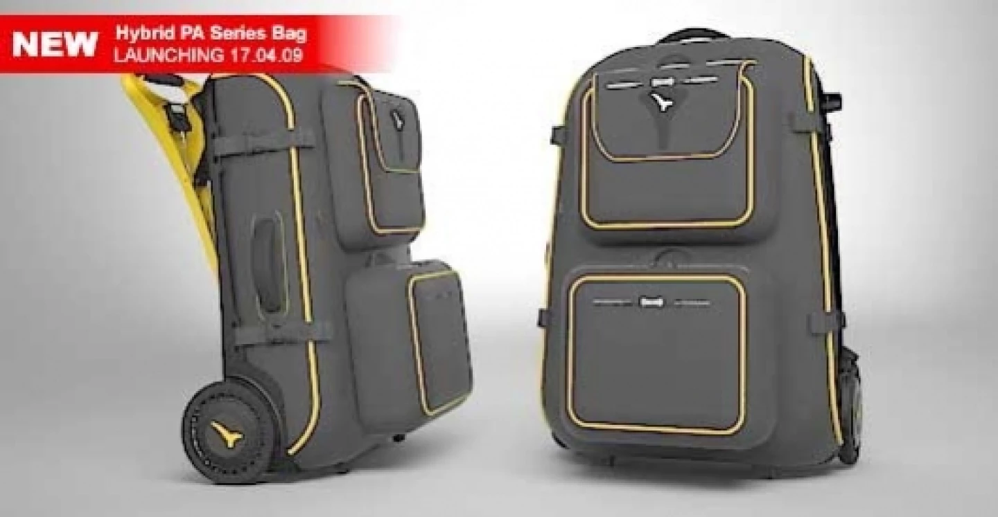 New lightweight electrically-powered suitcase from Live Luggage