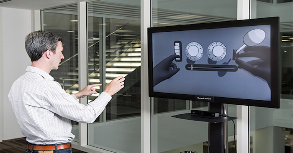 Microsoft gets hands-on with gesture-based computer interfaces
