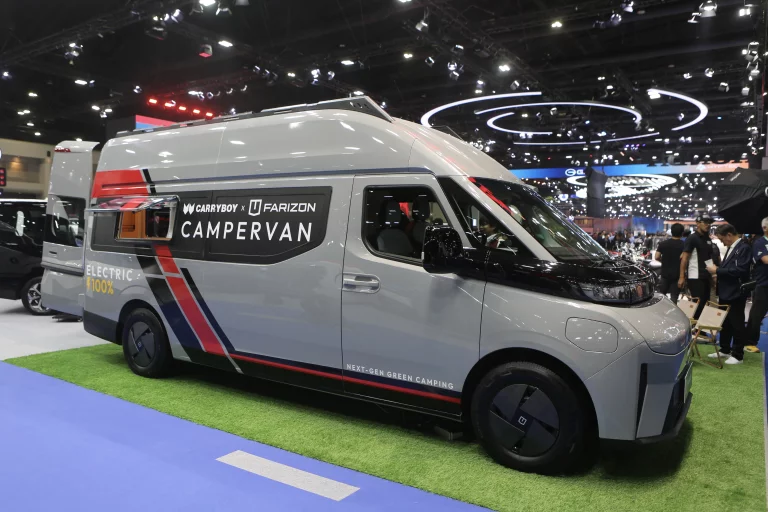 Carryboy x Farizon all-electric B-pillarless camper van