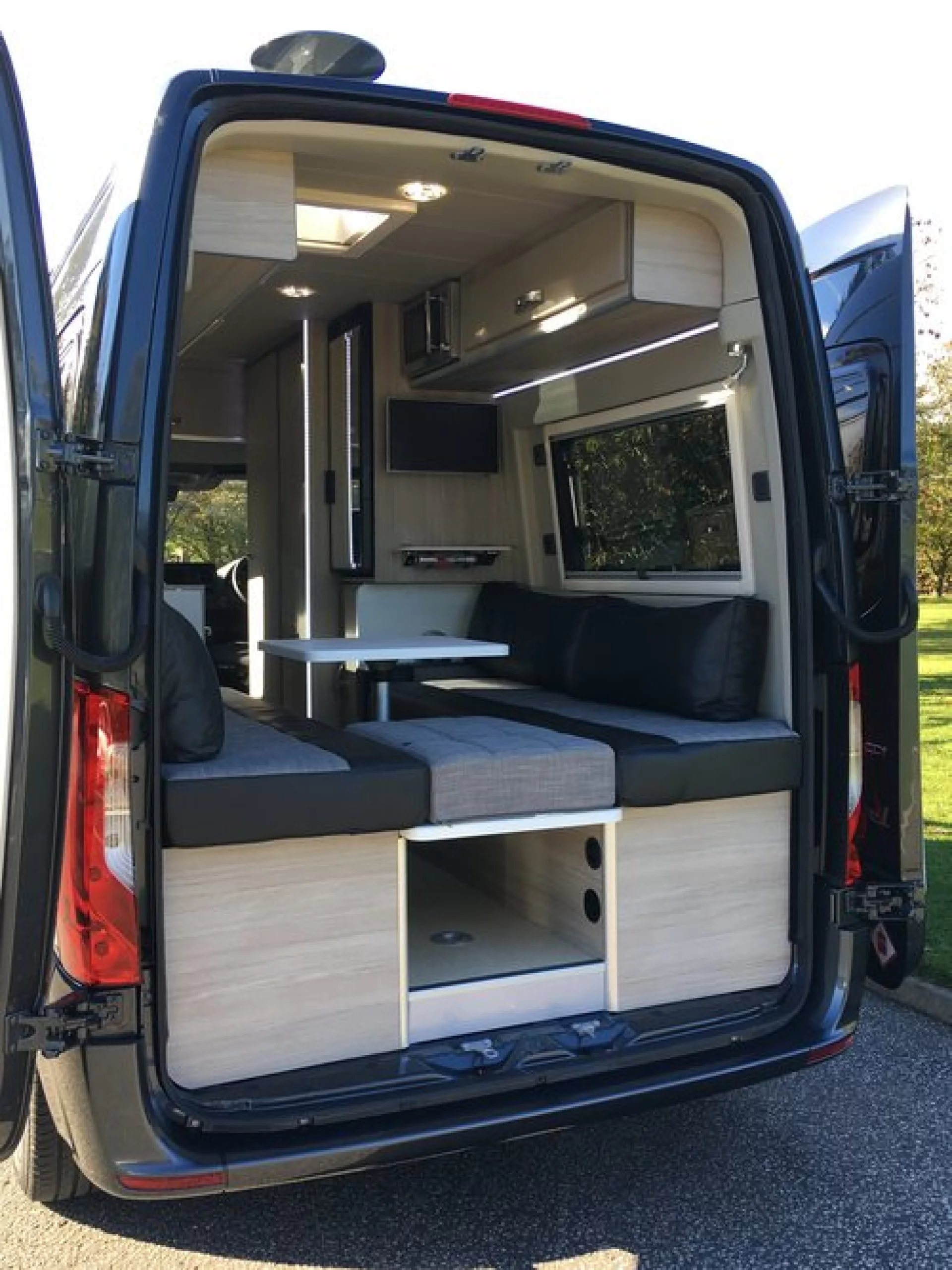 RP embraces adventure with expanding, gear-hauling Rebel camper van