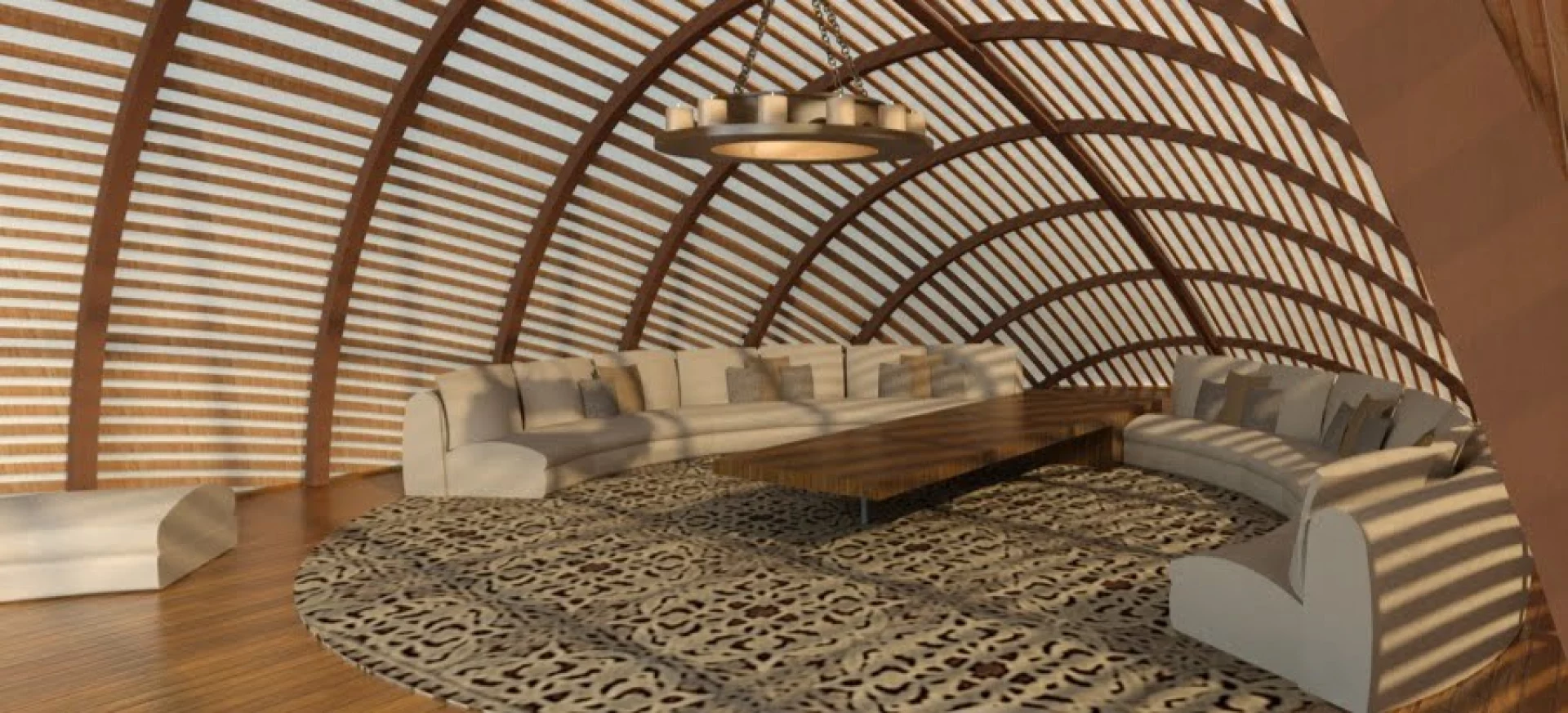 Luxurious tent lets you go off-the-grid in style