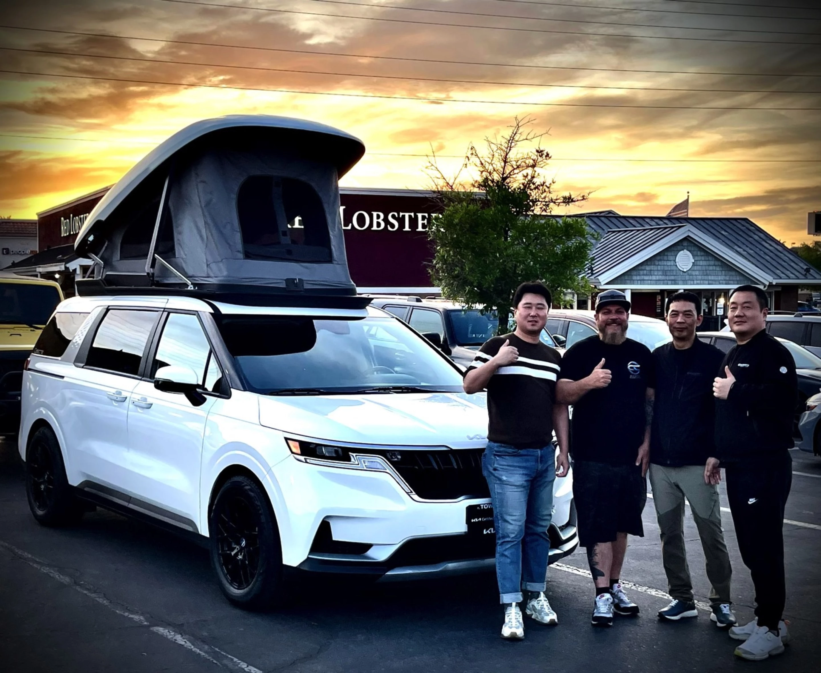 Unicamp Kia minivan camper grabs baton as affordable US pop-up RV