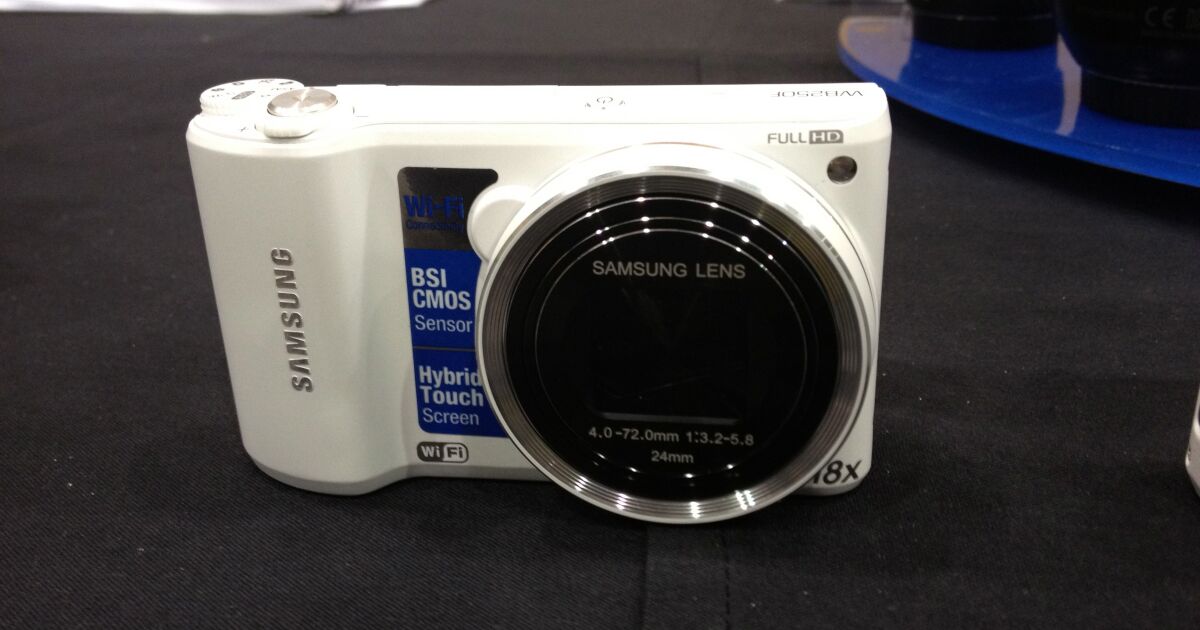 Samsung shows off new suite of smart cameras at CES 2013