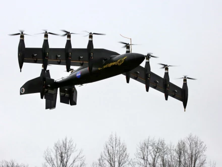 Early milestones in electric VTOL history