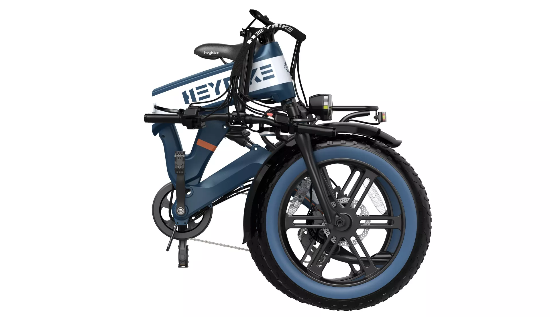 Heybike reveals folding fat-tire ebike with unibody magnesium-alloy frame