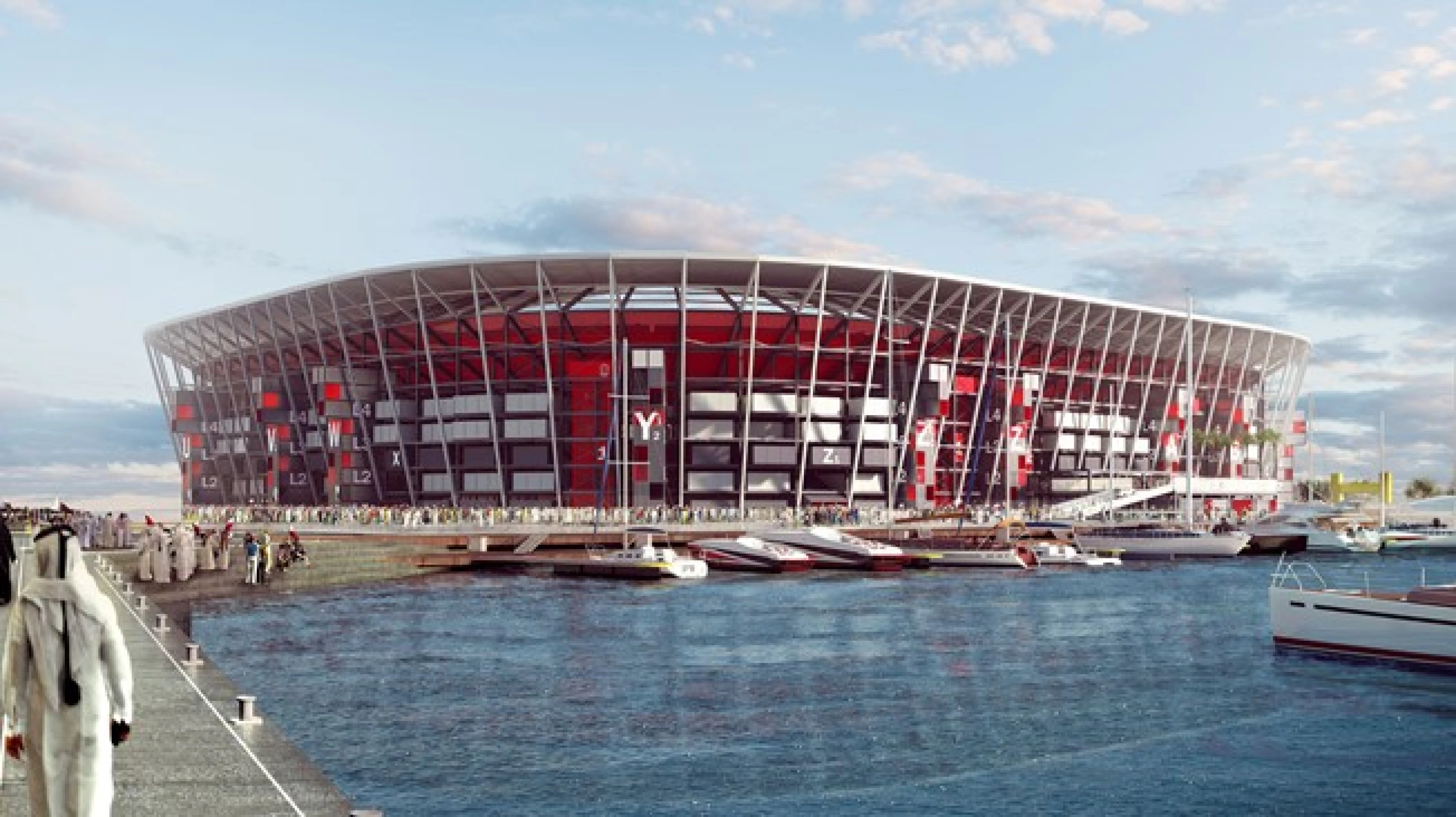 Qatar to build world's first demountable football stadium out of ...