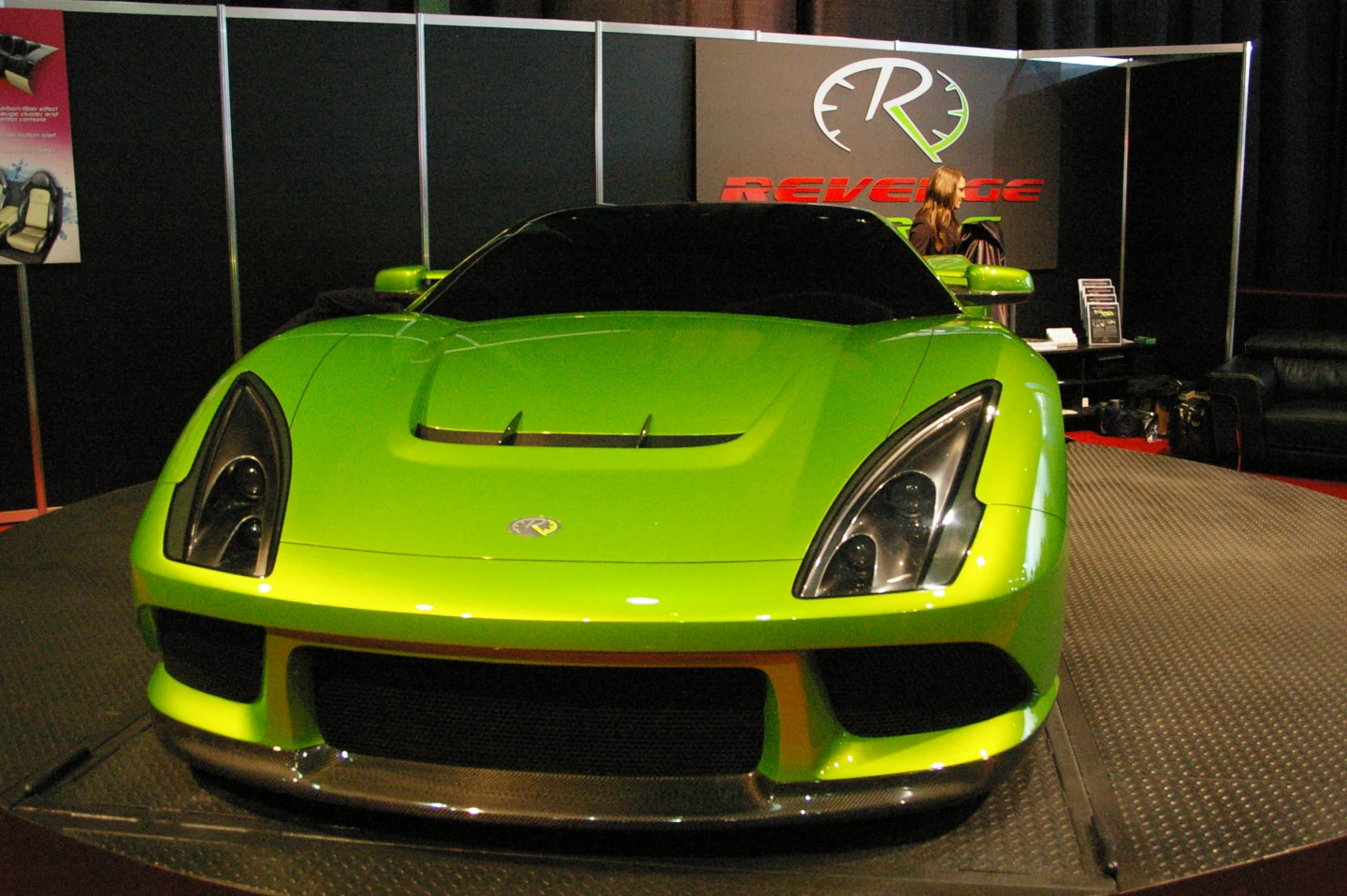 Revenge Verde supercar - not just green in color