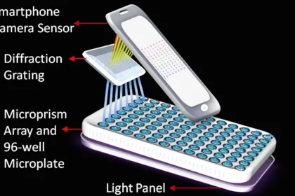 Smartphone sensor spots cancer in several samples simultaneously