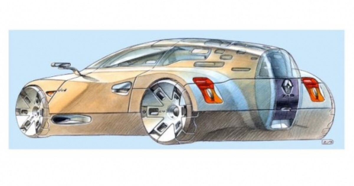 Renault Altica sporty estate concept car