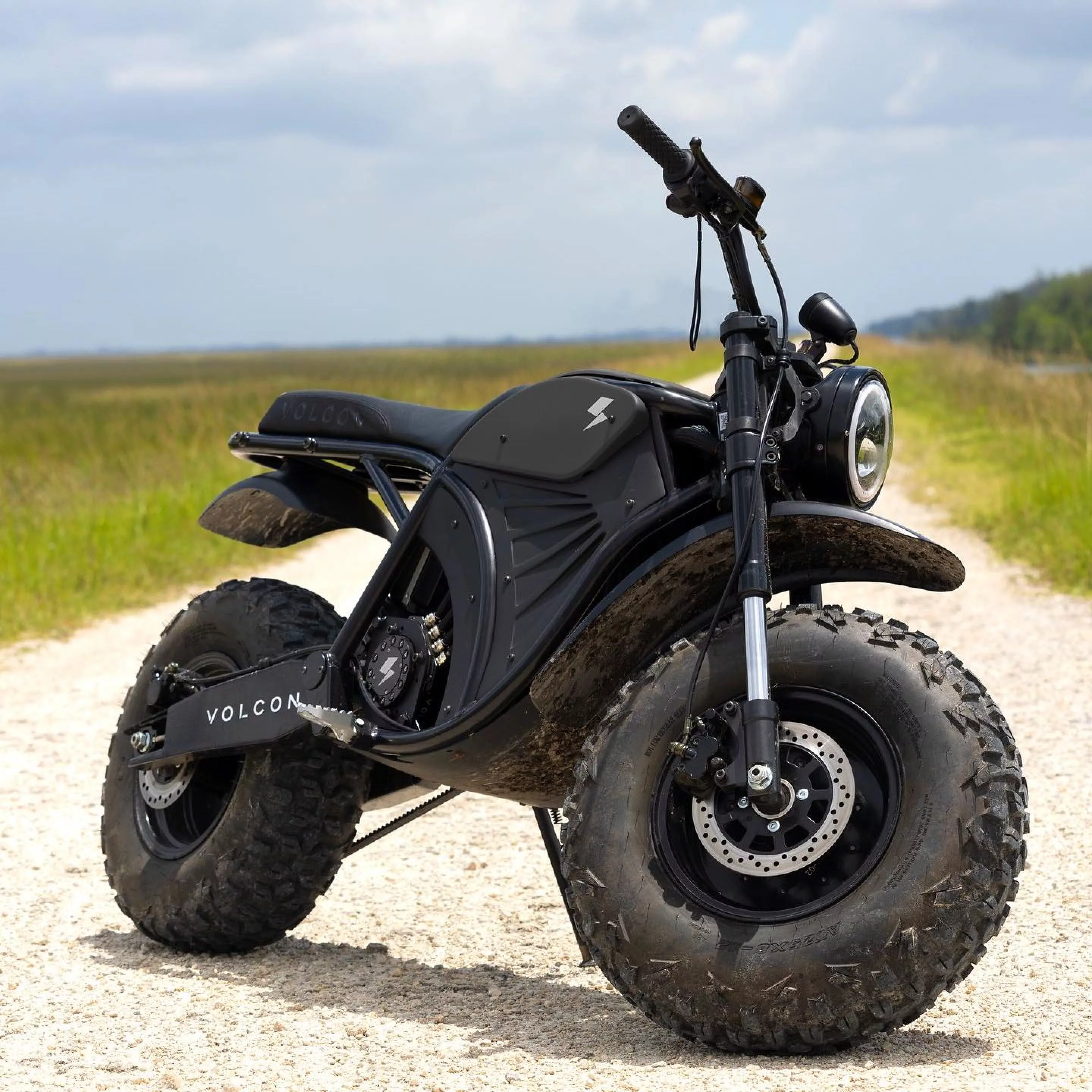 Volcon Grunt Evo fat-wheeled e-moto quietly belts into the wild