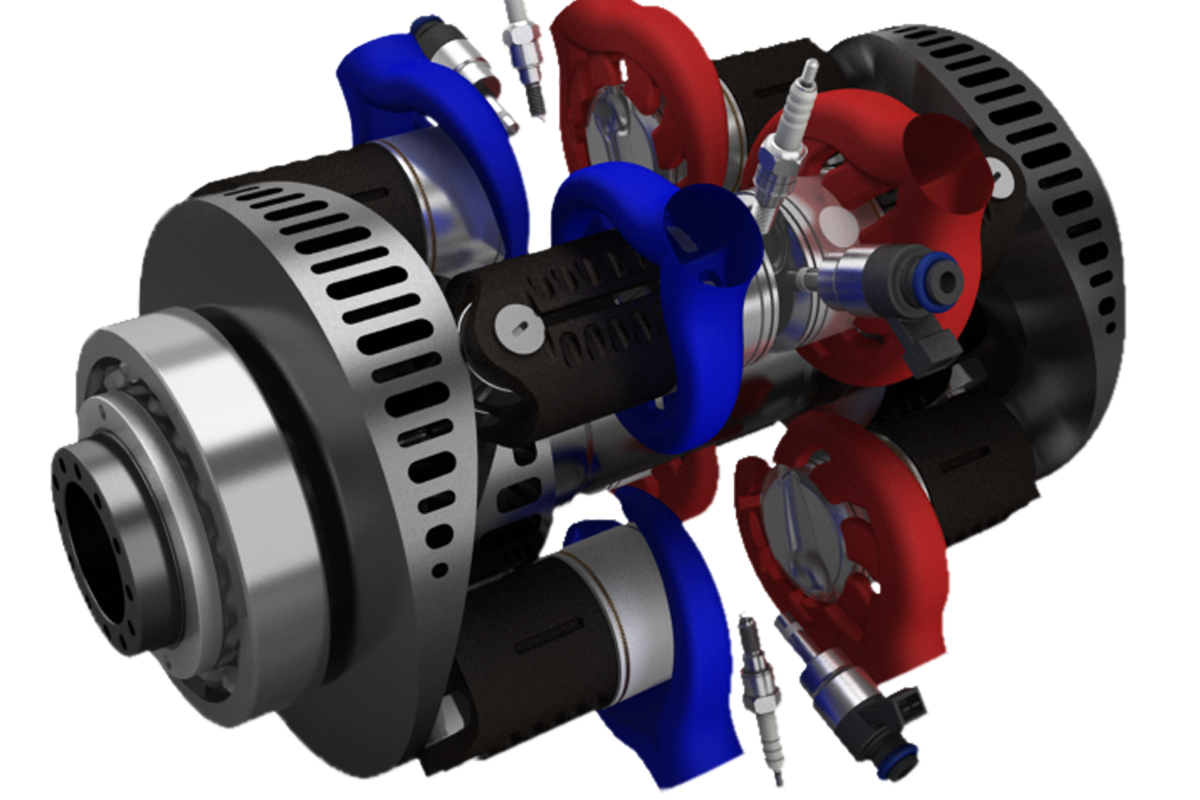 INNengine “one-stroke” waves away conventional engine design