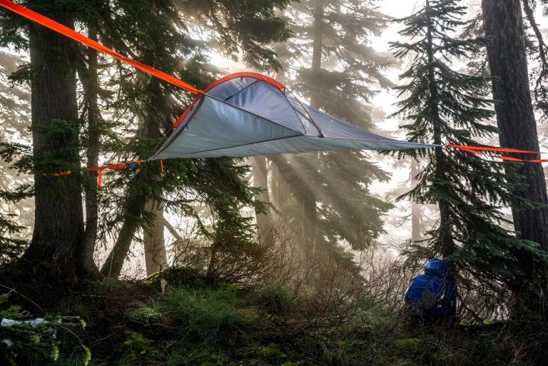 Tentsile Flite: A lightweight off-ground tree tent for two