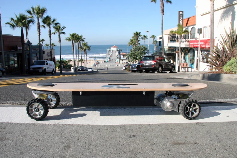 The ZBoard hands-free motorized skateboard