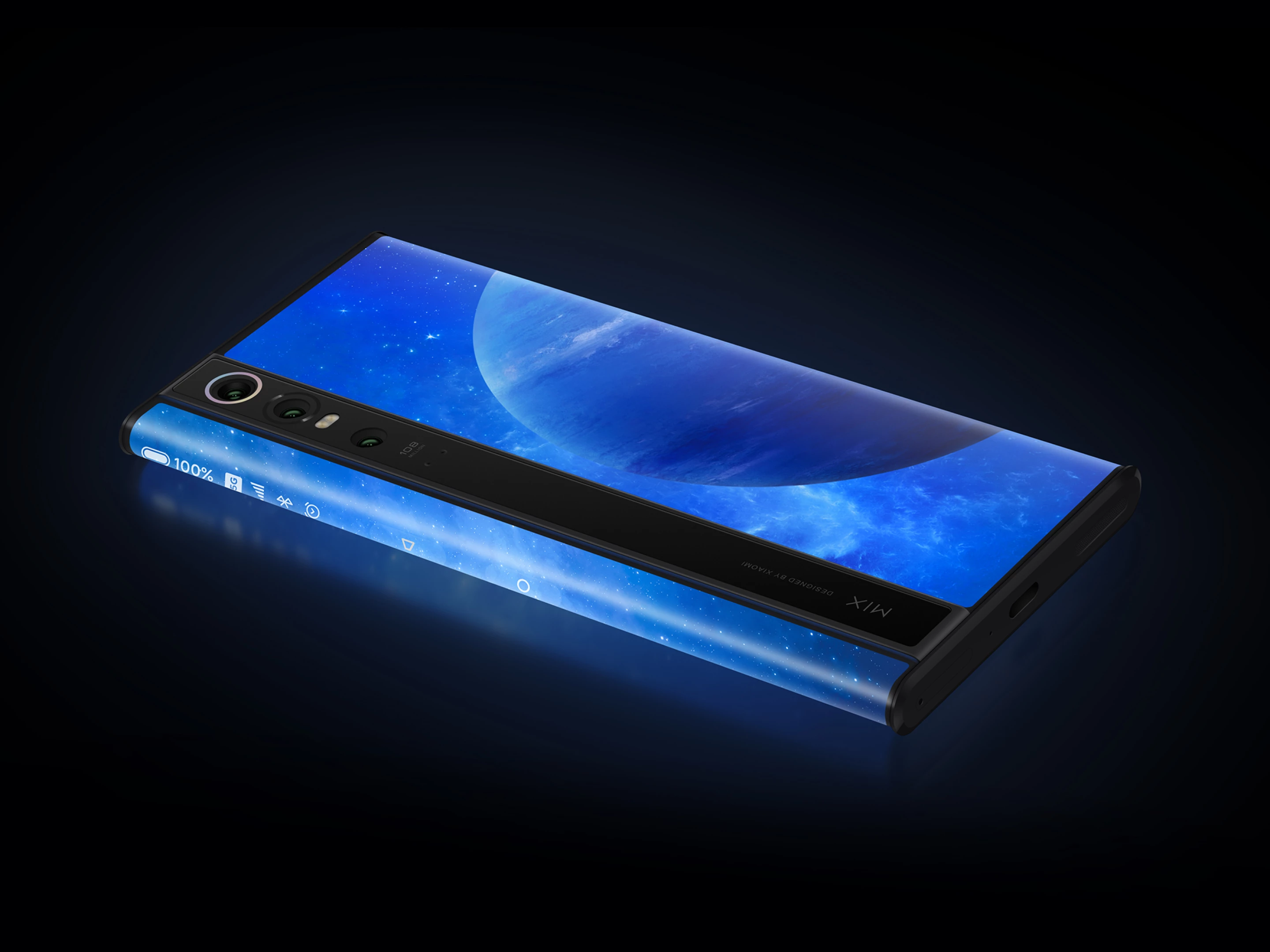 Xiaomi concept phone has wraparound screen, 108-MP camera