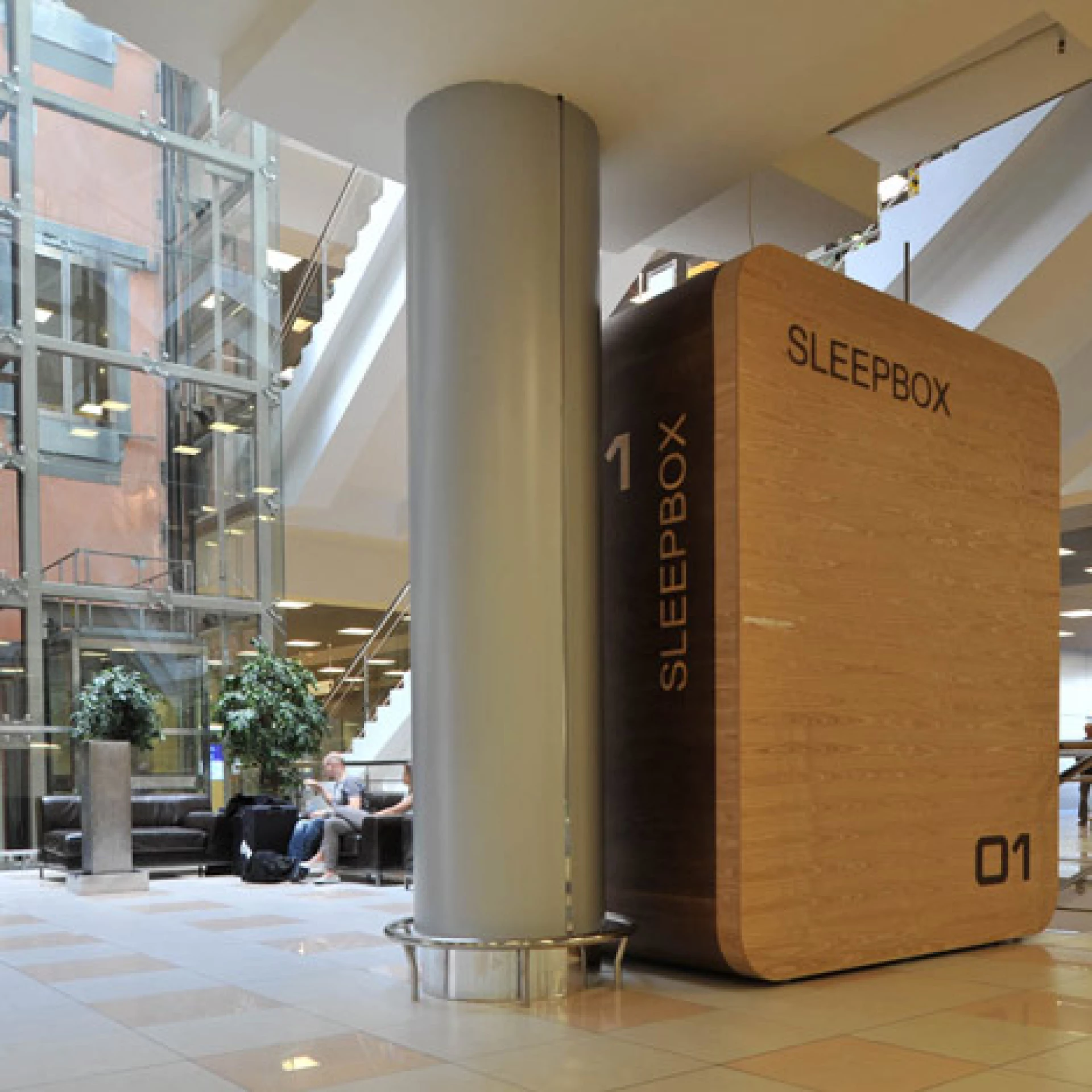 First airport installation of Arch Group's Sleepbox