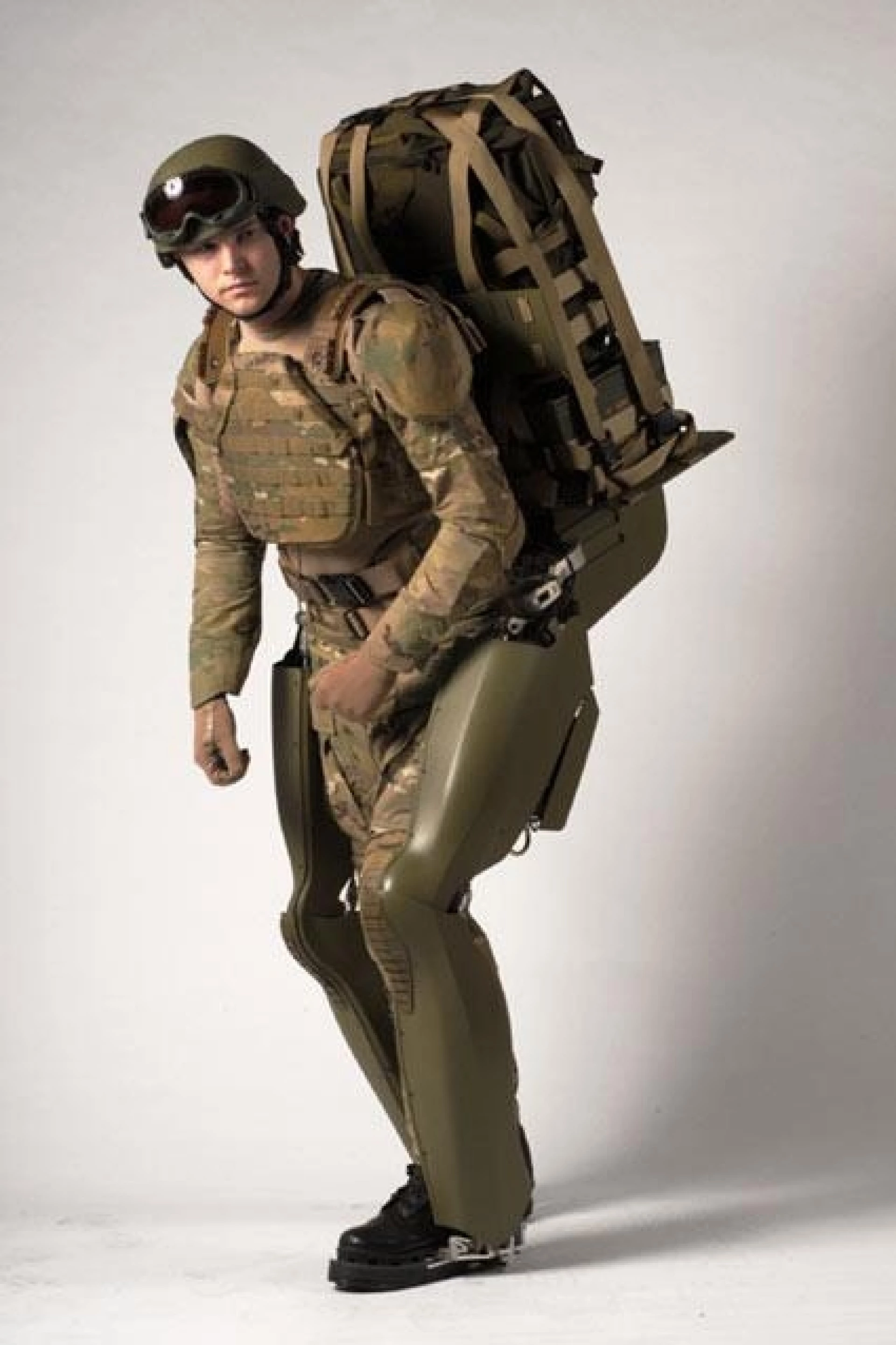 Berkeley exoskeleton to enhance strength and endurance