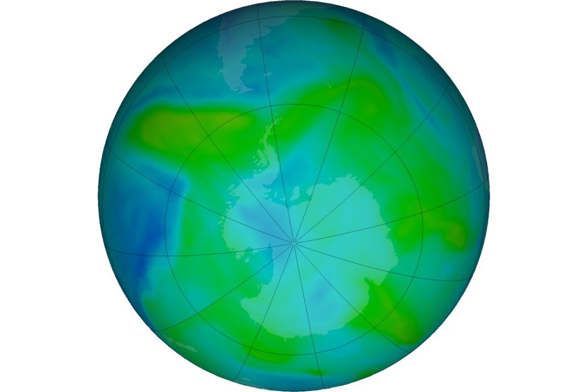 Ozone layer not recovering in lower latitudes