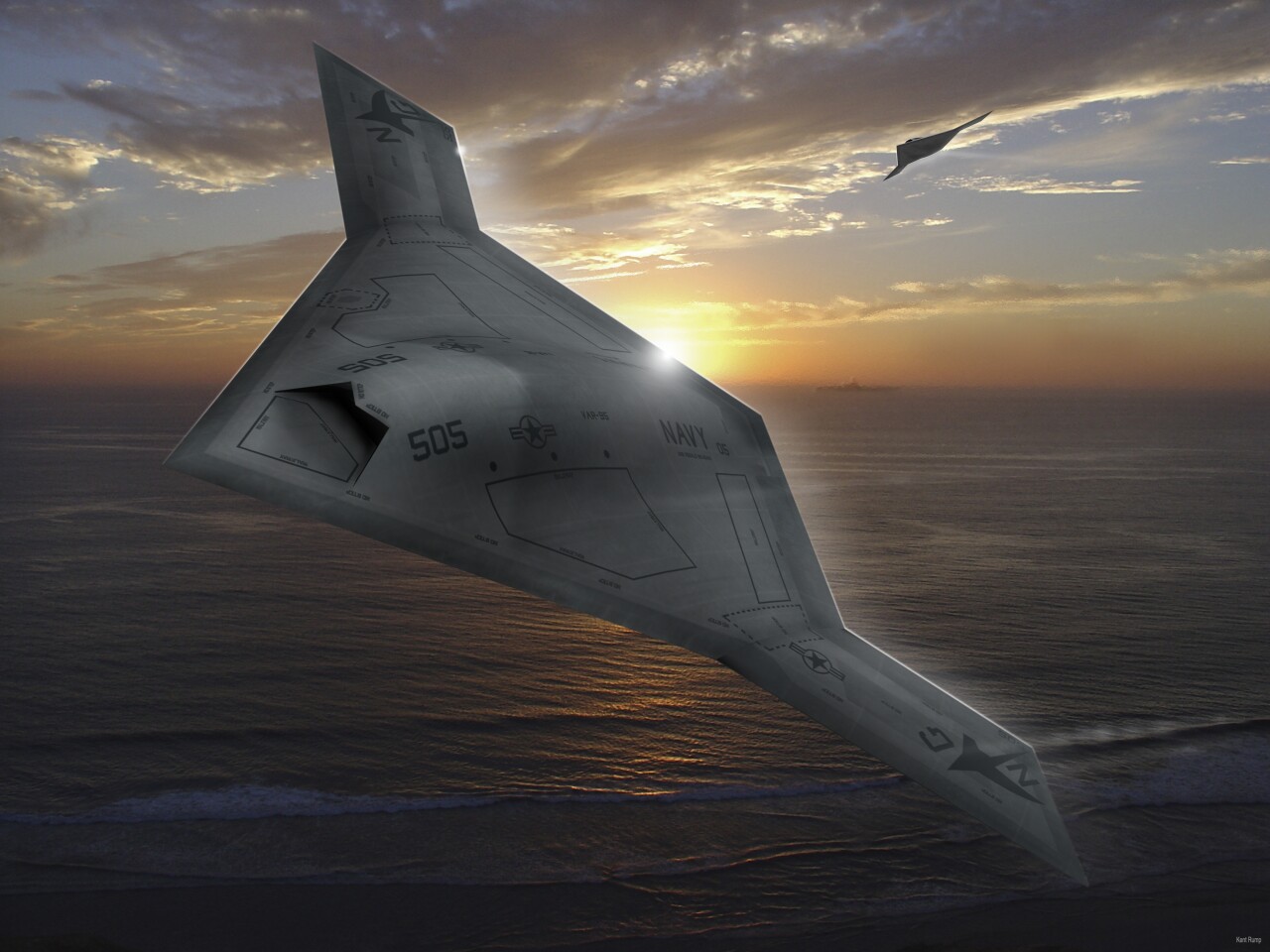 X-47B first flight: the era of the autonomous unmanned combat plane approaches