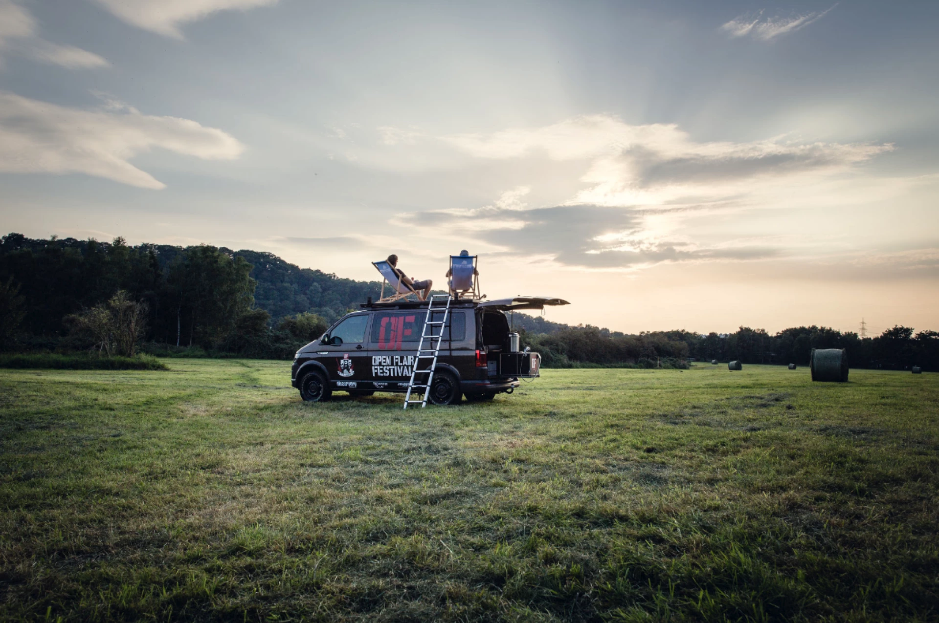 Festival-going VW camper van puts beer and good times on tap