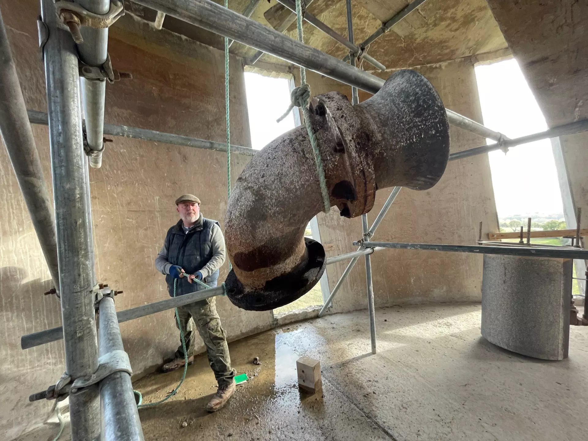 1960s water tower transformed into amazing brutalist home